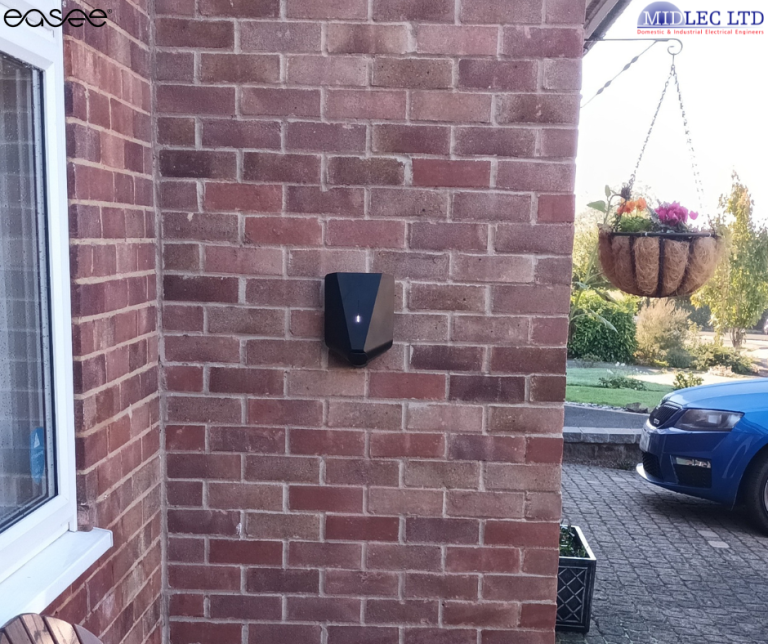 Installation of Easee One at Etwall, Derby | Midlec Ltd